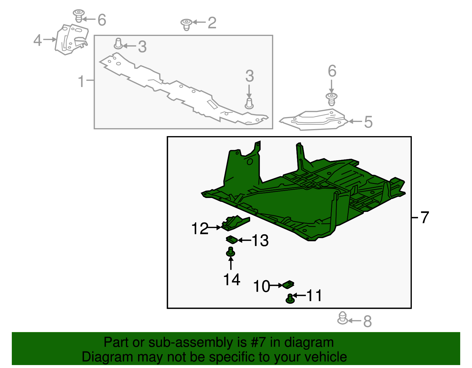 74110-TVA-A00 - High-Quality Radiator Support Splash Shield for 2018 ...