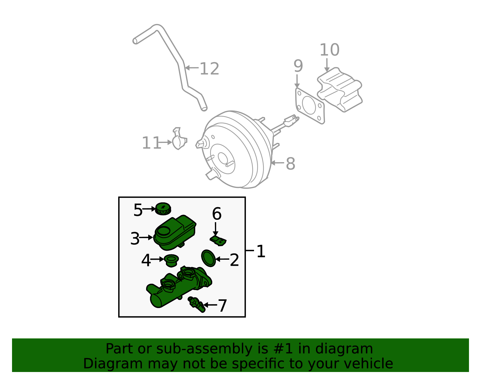 46010-9BP0A - Master Cylinder - 2008-2019 Nissan | Nissan OEM Parts Direct
