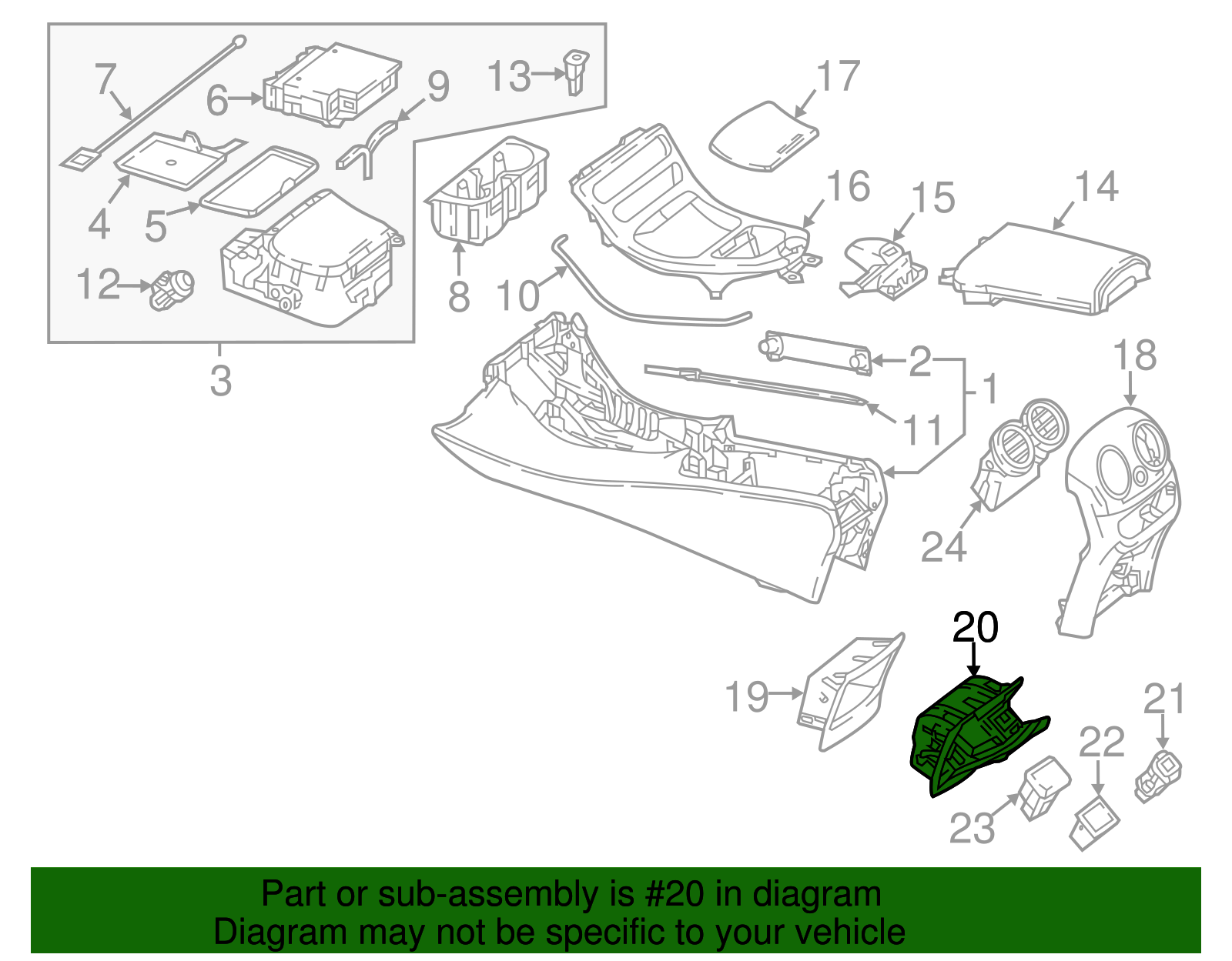 213-680-50-01-8T92 - Ashtray Housing 2017-2023 Mercedes-Benz | Mercedes ...