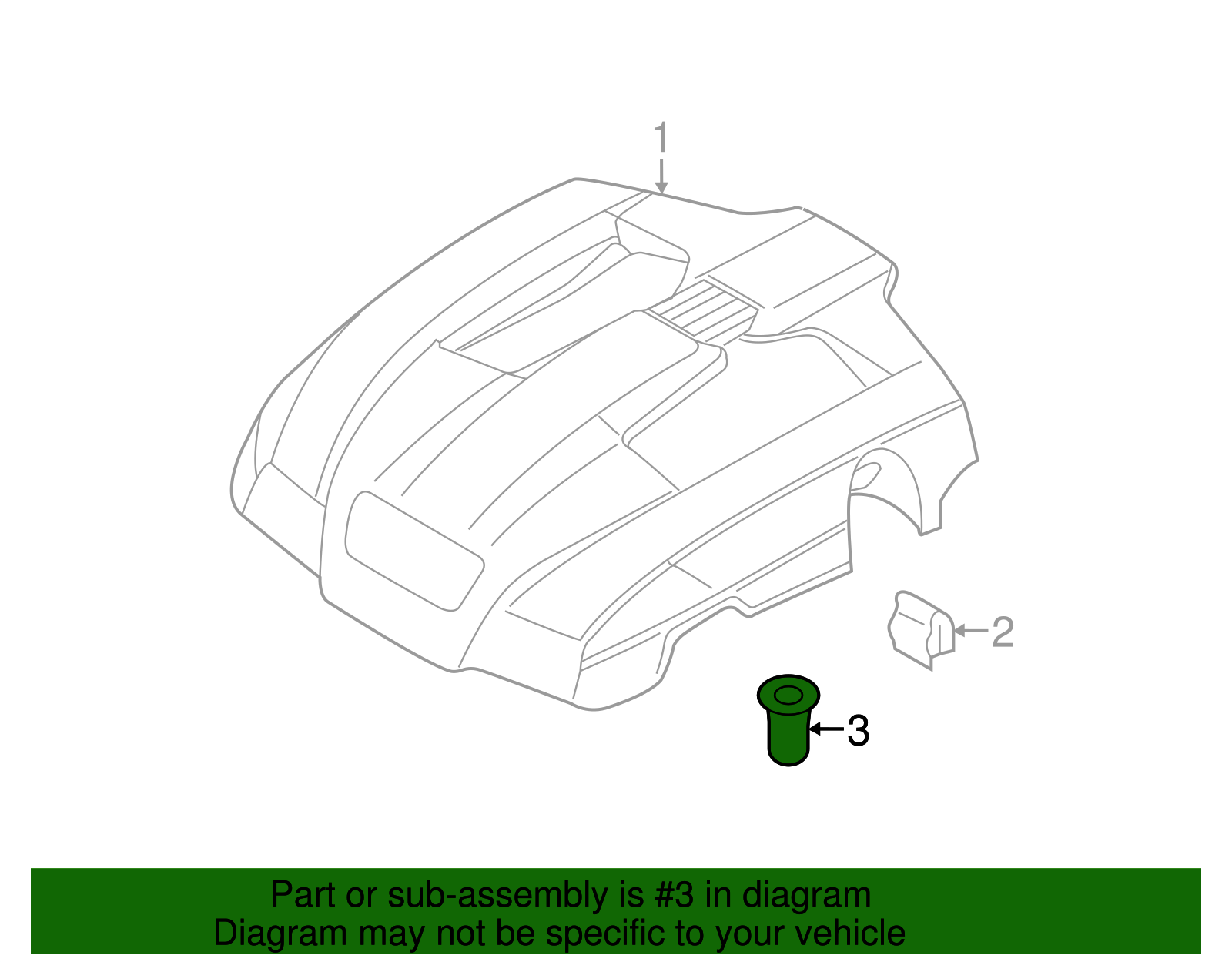 958-110-526-00 - 2011-2018 Porsche - Engine Cover Grommet | European ...