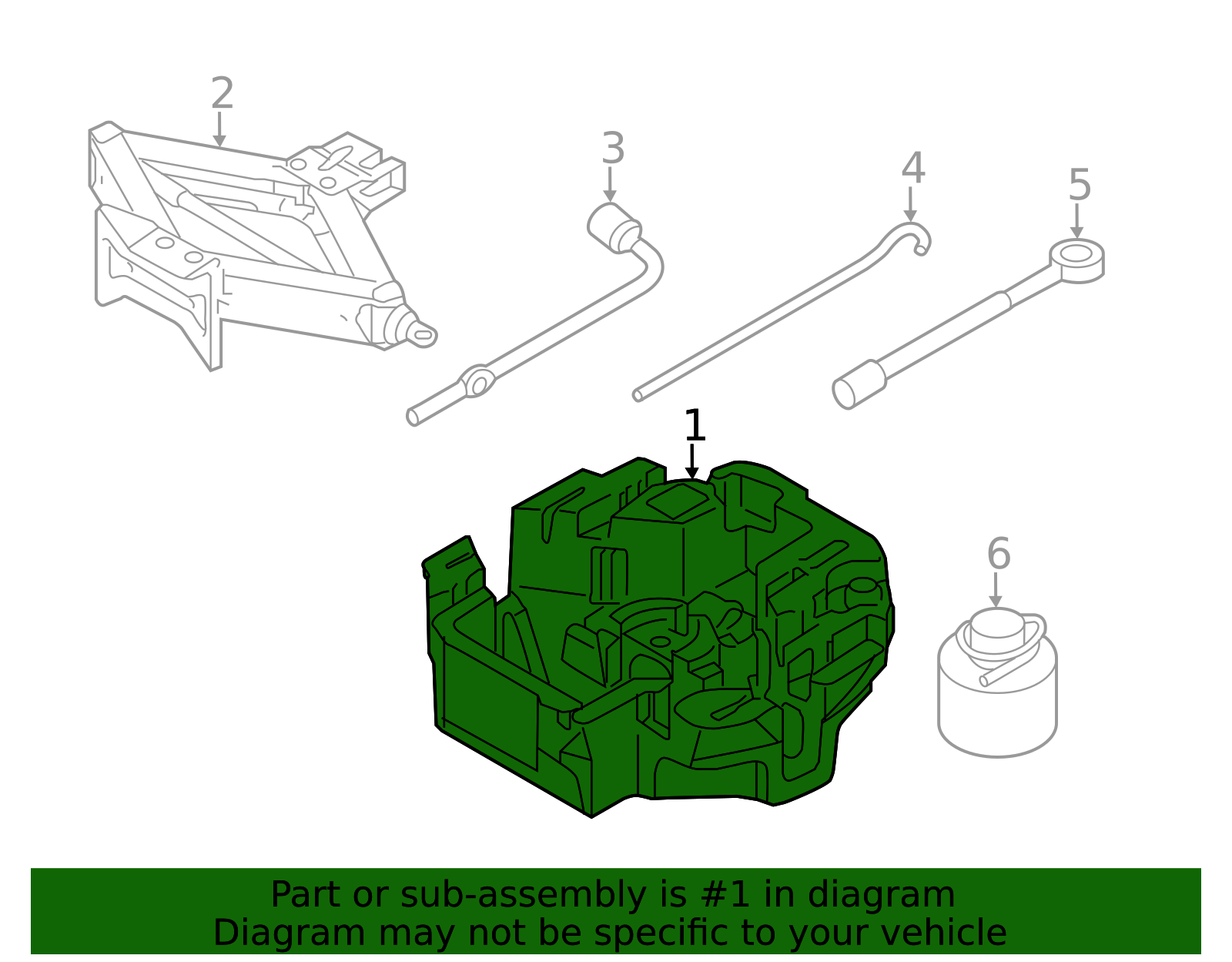 09149-B2500 - Tool Compartment 2014-2019 Kia Soul | Kia.Parts Store