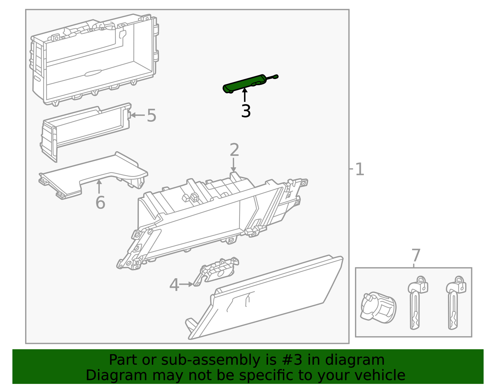 2022-2025 Toyota Box Assembly Stopper 55054-0C030 | MotorMotor