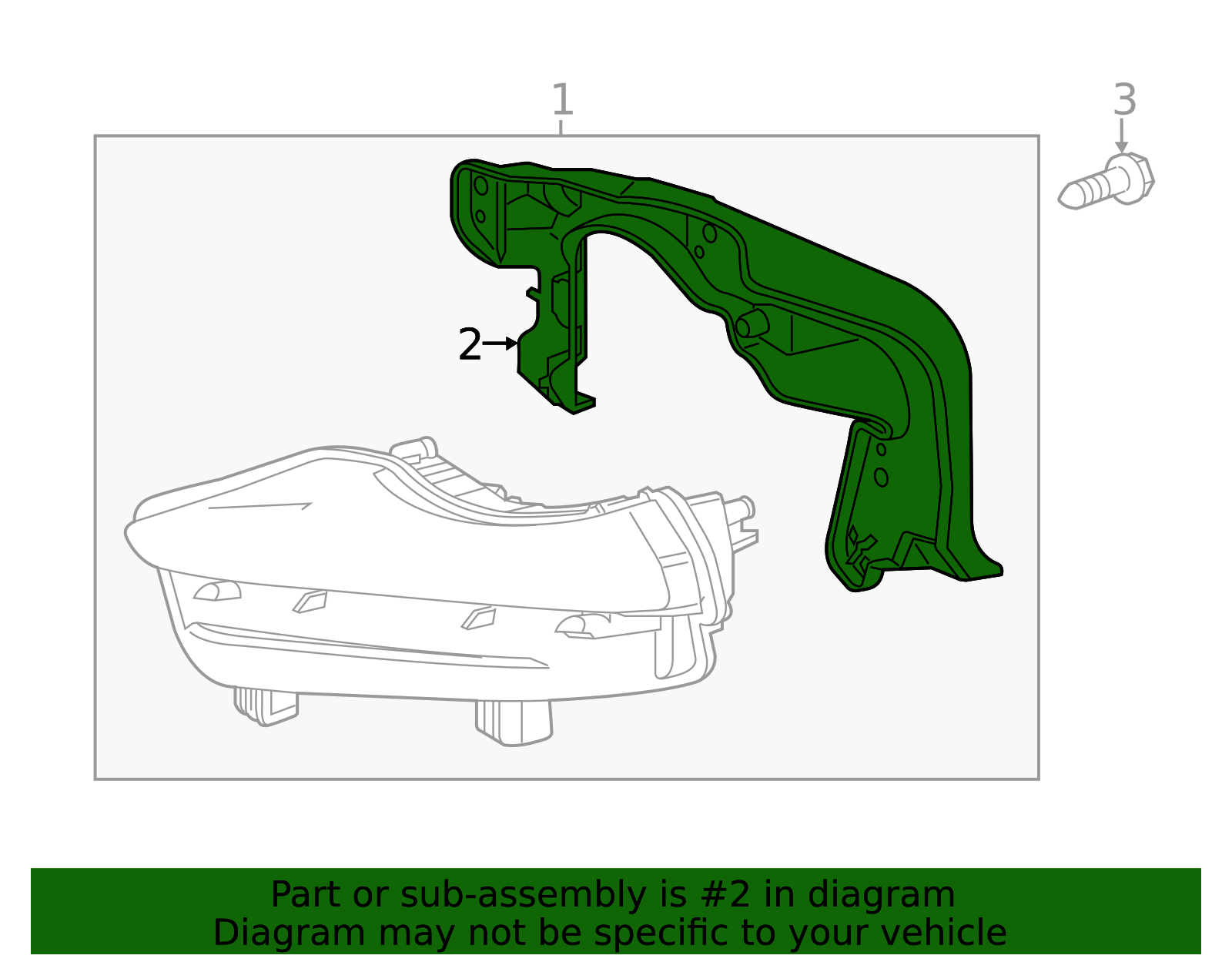 2014-2016 Toyota Highlander 2014-2016 Toyota Highlander - Mount Bracket ...