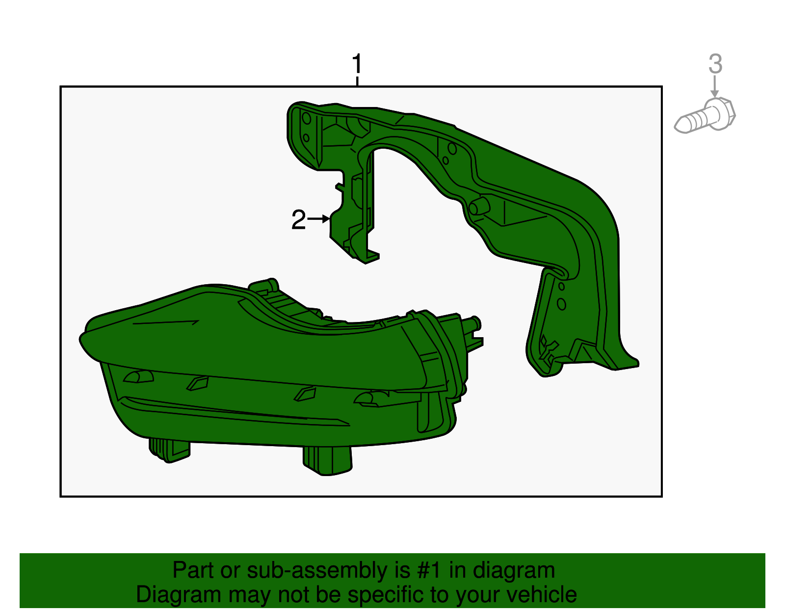 81440-0E020 - Daytime Run Lamp - 2014-2016 Toyota Highlander ...
