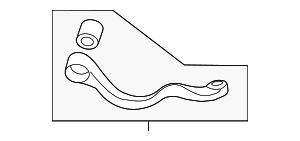 LR018344 - Upper Control Arm - 2003-2012 Land Rover Range Rover | Land ...