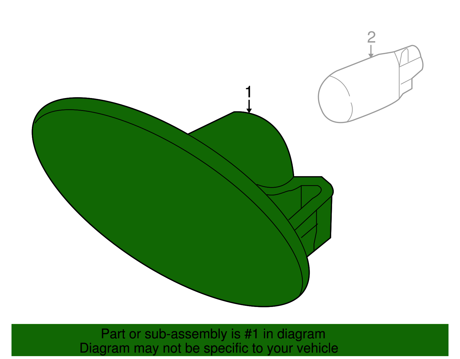 2009-2014 Nissan Repeater Lamp 26160-8990A | OEM Parts Online