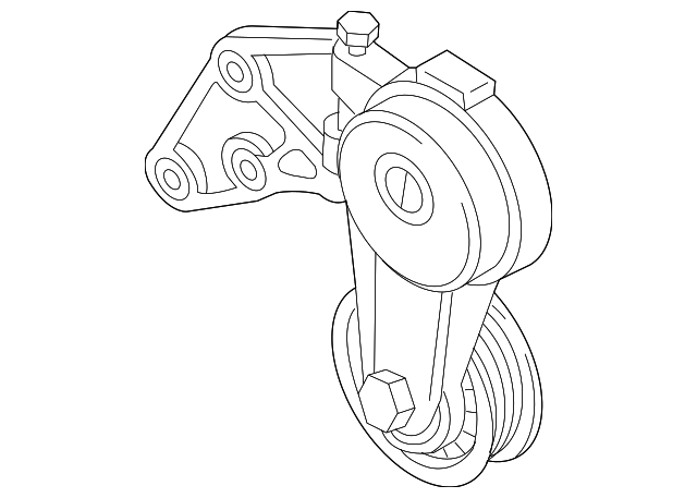 022-145-299-E - Tensioner 2004-2017 Volkswagen Touareg | Wolfsburg ...