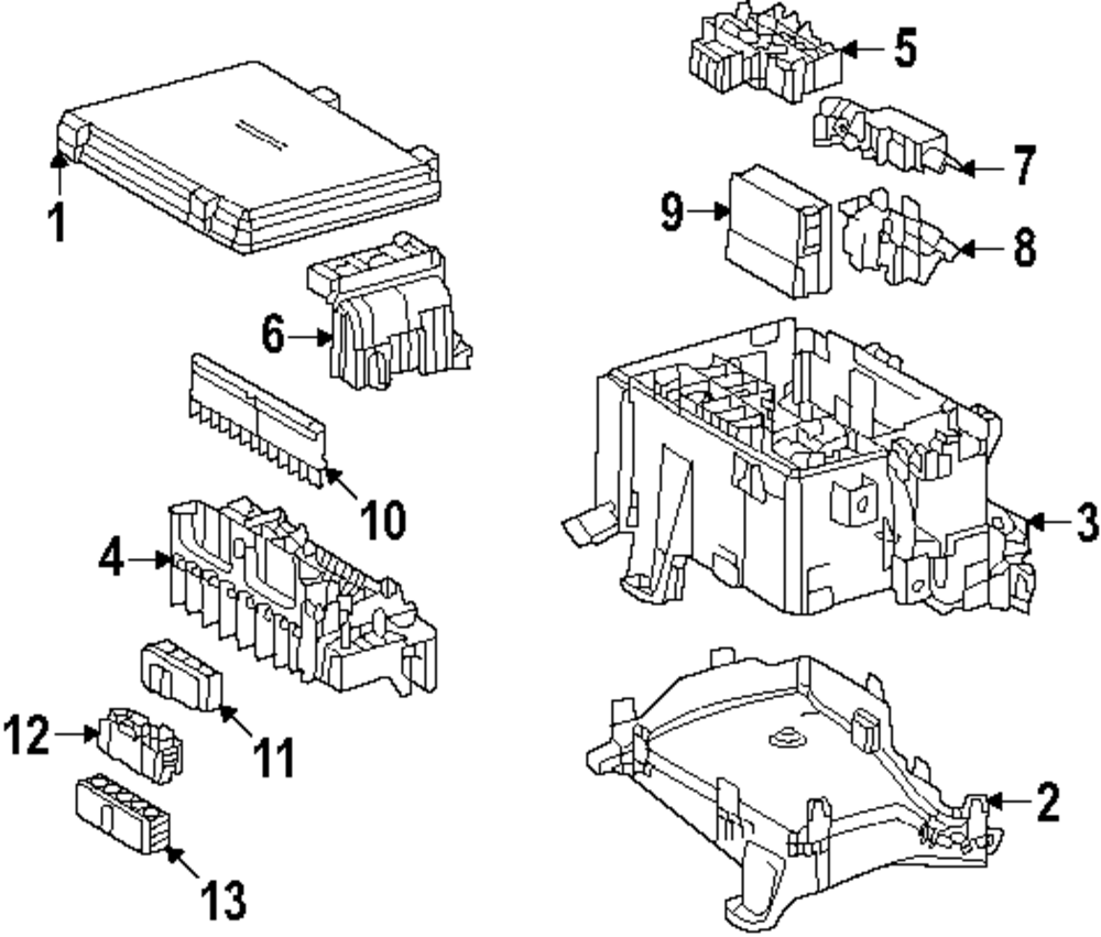 82661-60800 - Relay Cover 2024-2025 Toyota | Longo Toyota Parts