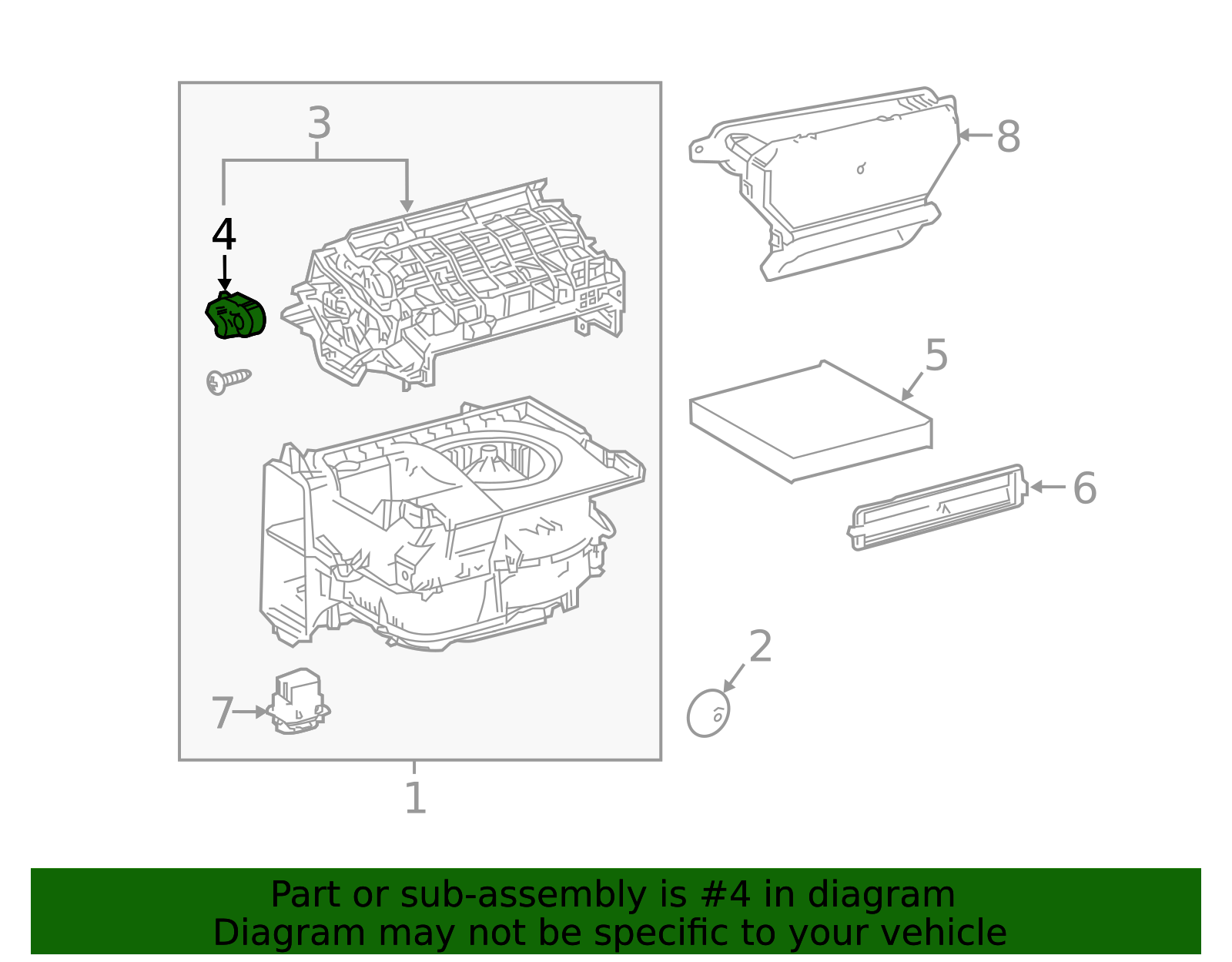 87106-F4050 - Door Actuator 2018-2022 Toyota C-HR | Norm Reeves Toyota ...