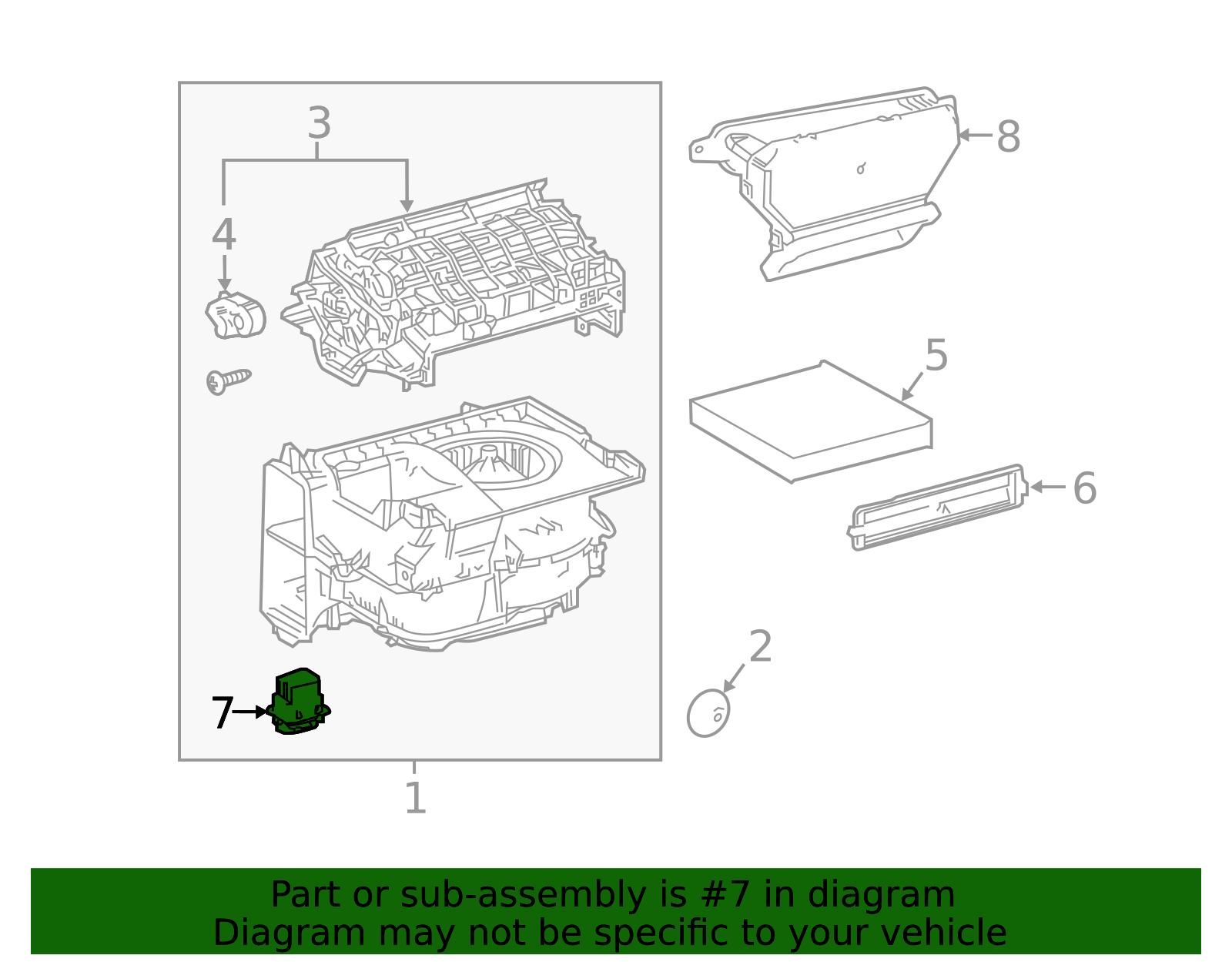 87138-F4010 - Resistor 2018-2022 Toyota C-HR | Toyota San Diego Parts