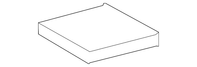 2018-2022 Toyota C-HR Cabin Air Filter 87139-F4010 | OEM Parts Online