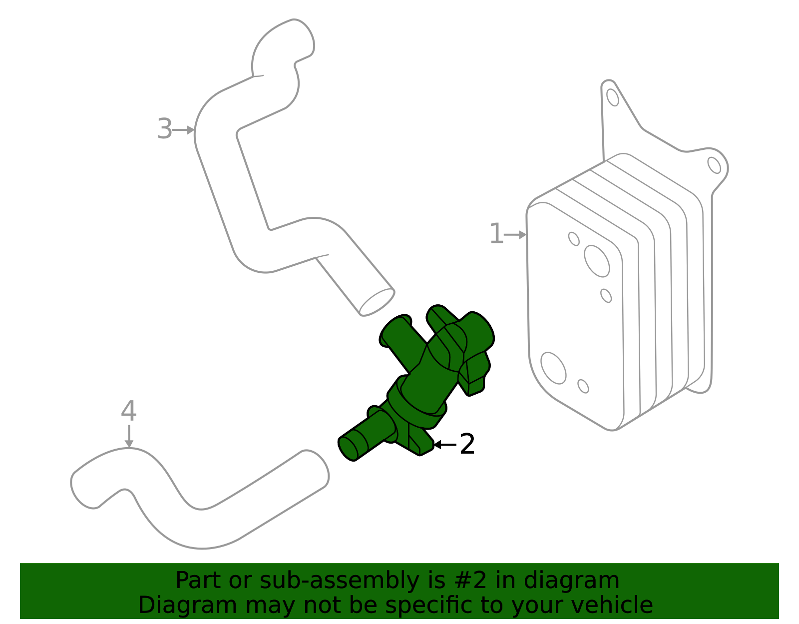 2021-2025 Kia Automatic Transmission Oil Cooler Control Valve 25630 ...