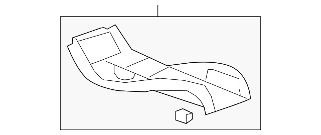 2013-2017 Buick Enclave Choccachino Front Floor Lower Console 22855004 ...