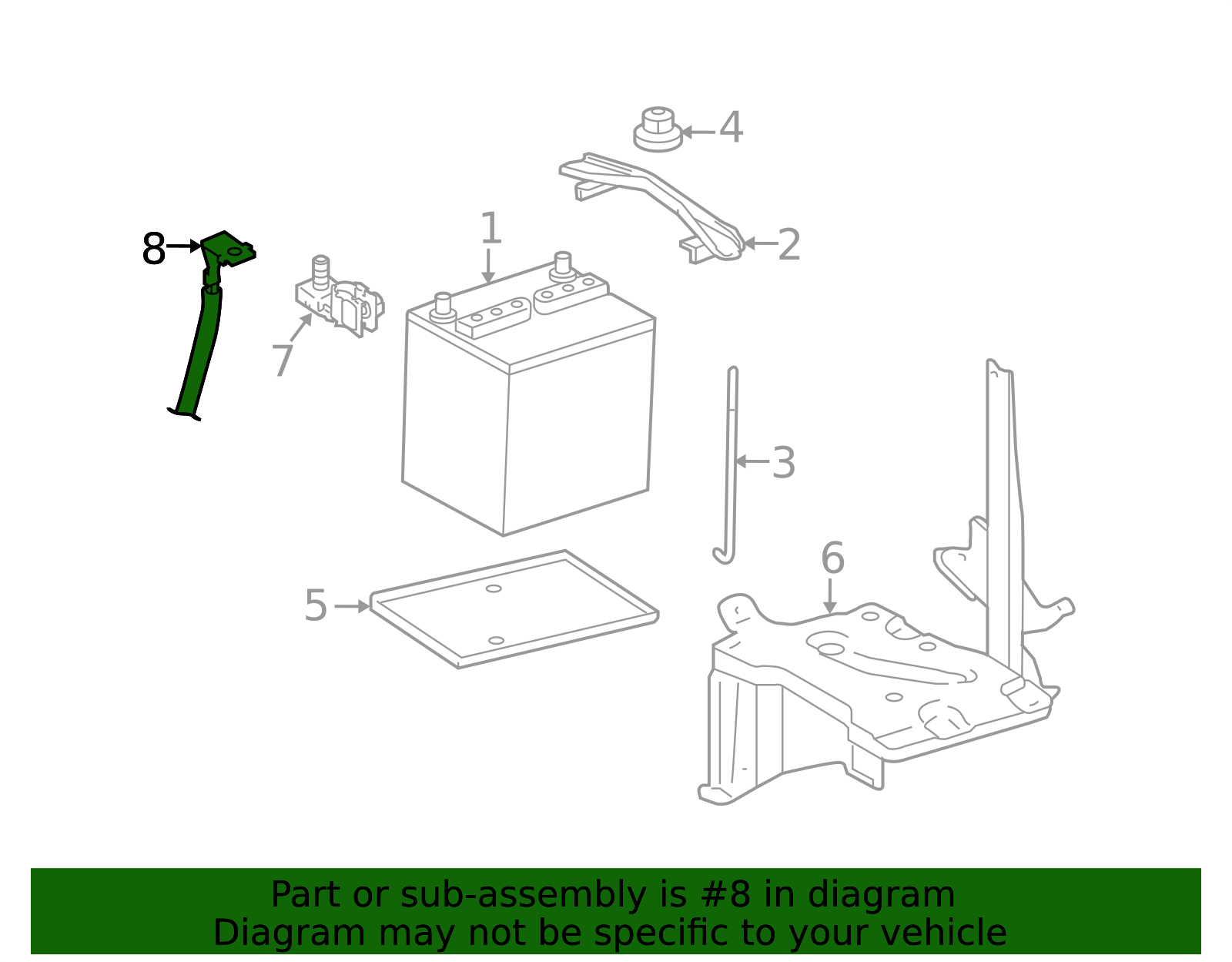 Battery Cable 82123-52330 - Reliable Power Connections | AutoNation Parts