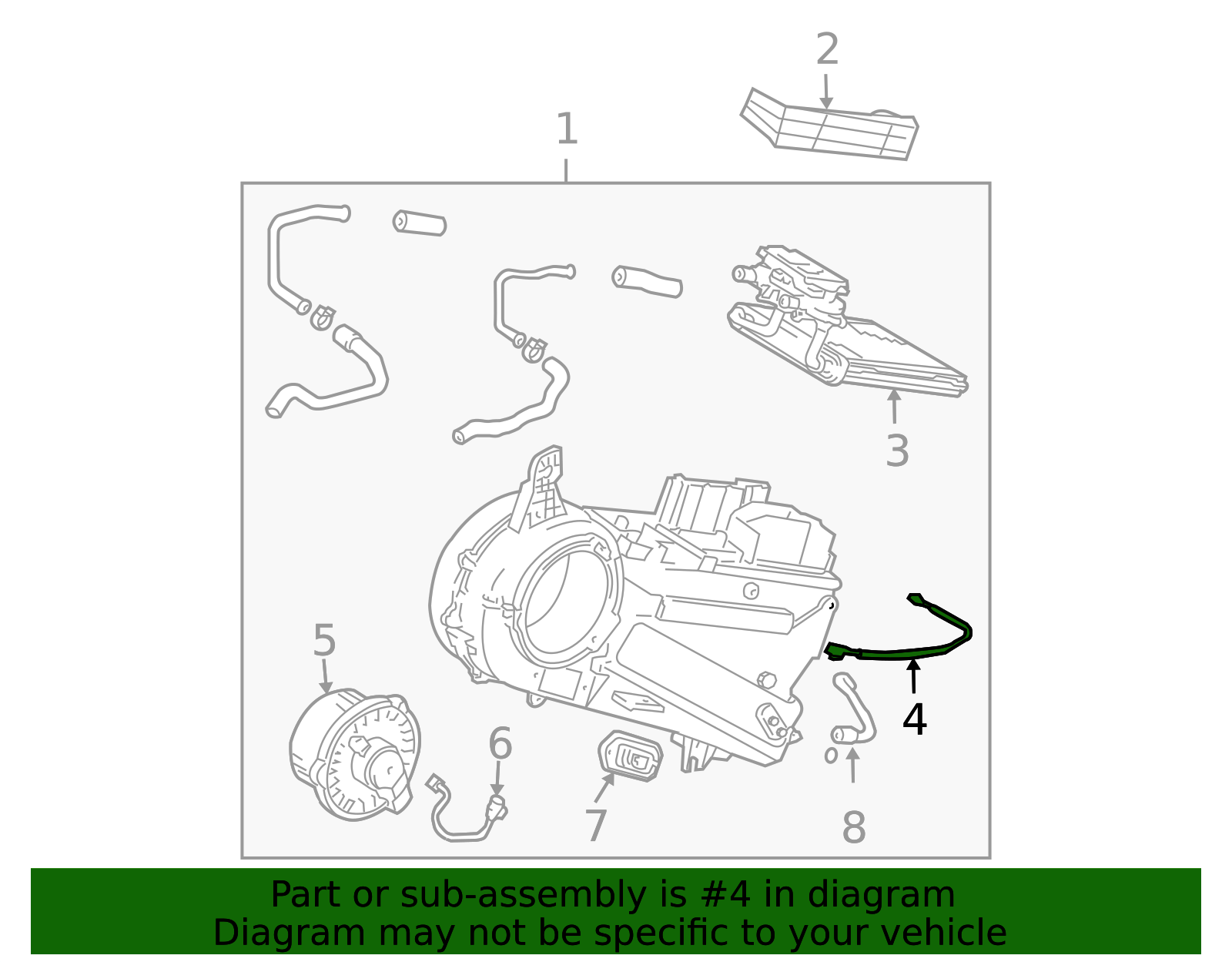 2000-2010 Toyota 2000-2010 Toyota - A/C Evaporator Temperature Sensor 88625-0C010 | Sparks Parts