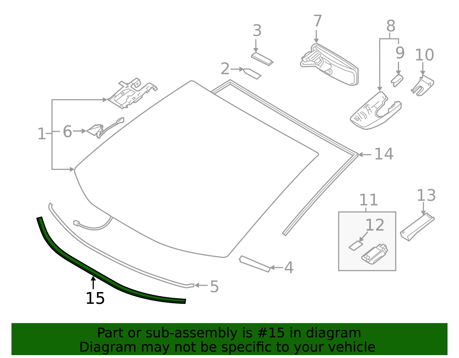 Genuine Toyota Reveal Molding part# 56153-0R020 for 2019-2025 Toyota ...