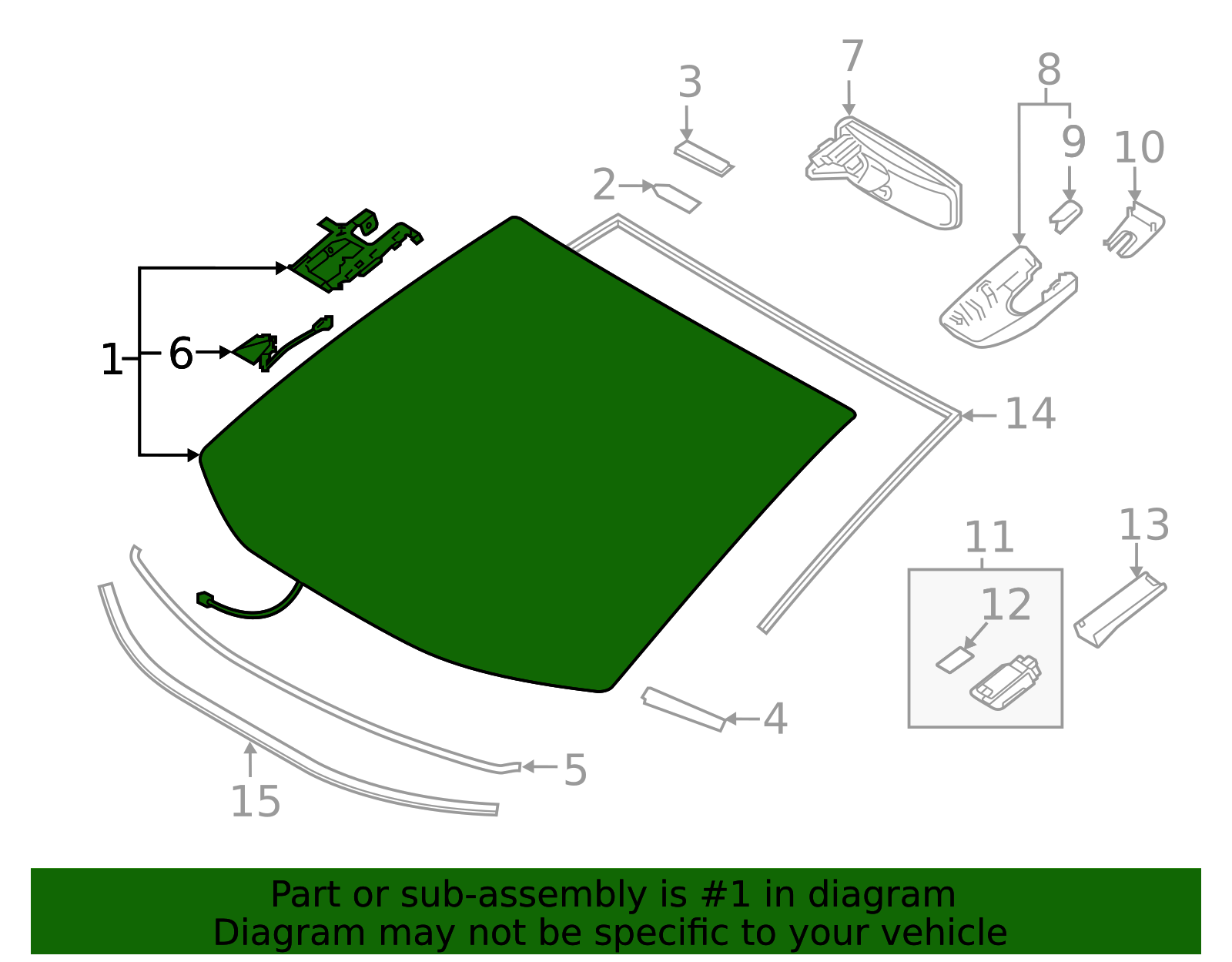 2019-2022 Toyota RAV4 Windshield 56101-42944 | OEM Parts Online