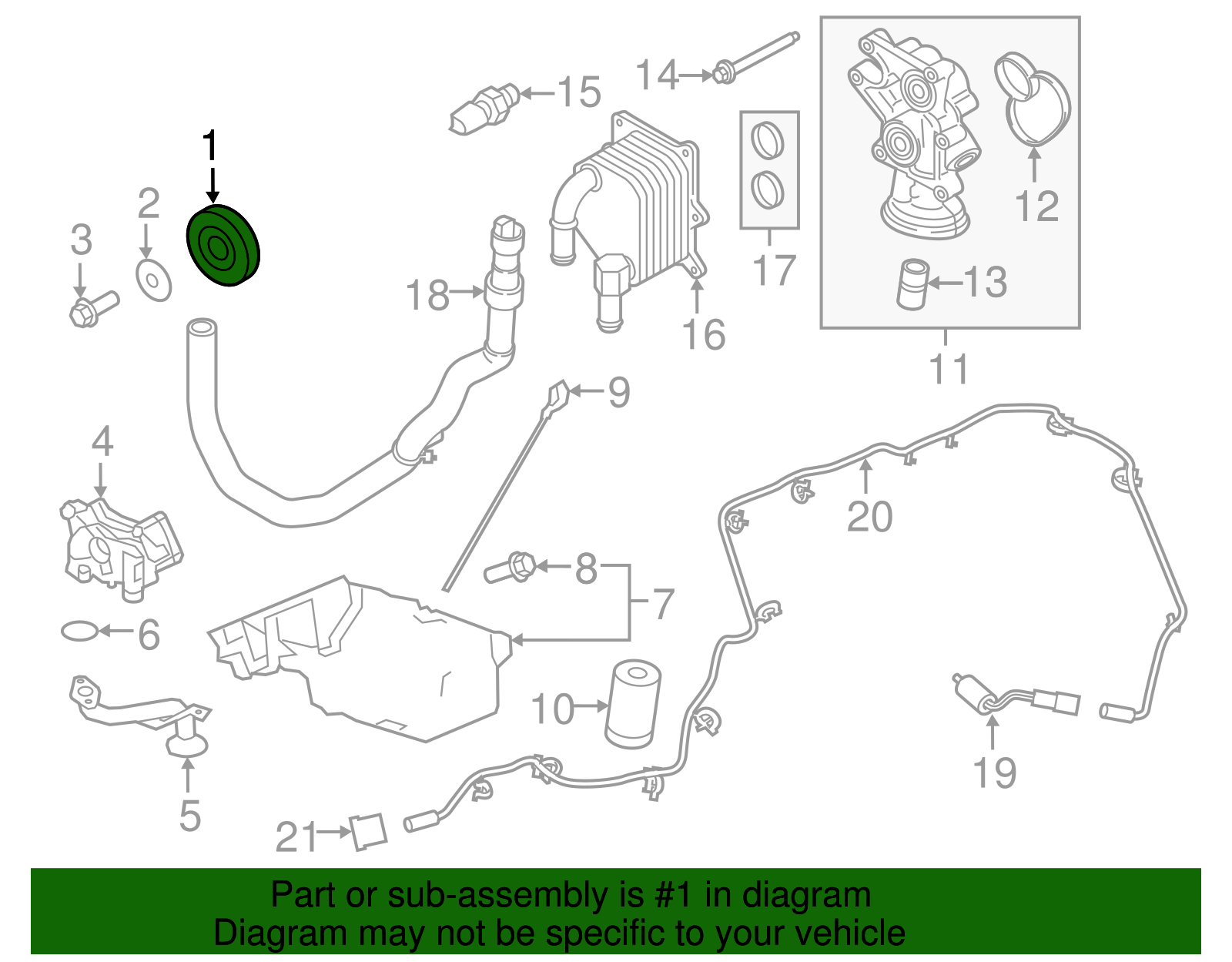 KT4Z-6312-A - Pulley 2016-2020 Ford | Ford OEM Parts Direct