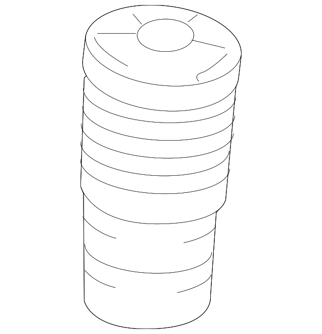 Genuine Toyota Suspension Strut Bumper (Left, Right, Front) part# 48331 ...