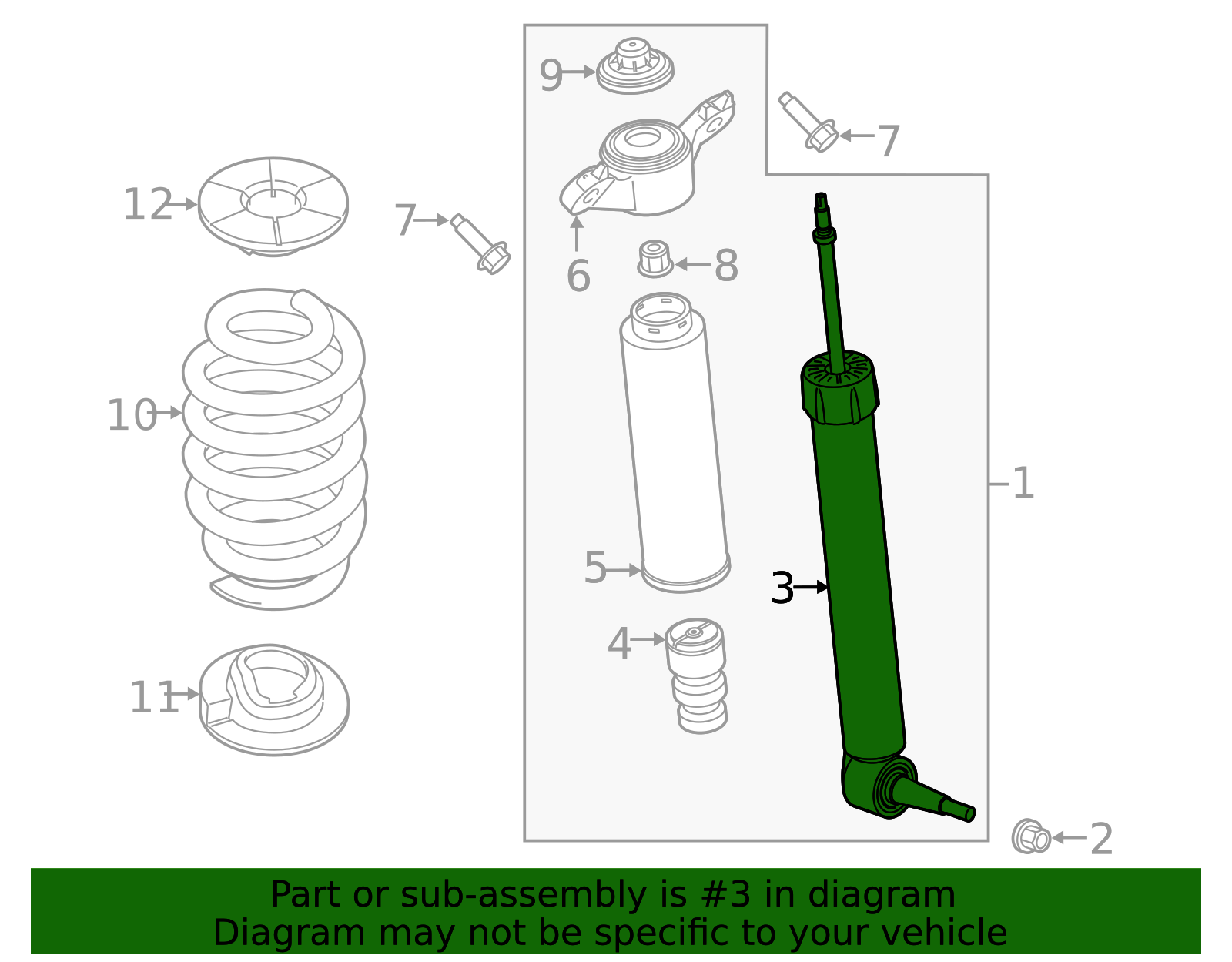 2020-2025 Lincoln Aviator | Shock Absorber Assembly | ASH-866163 ...
