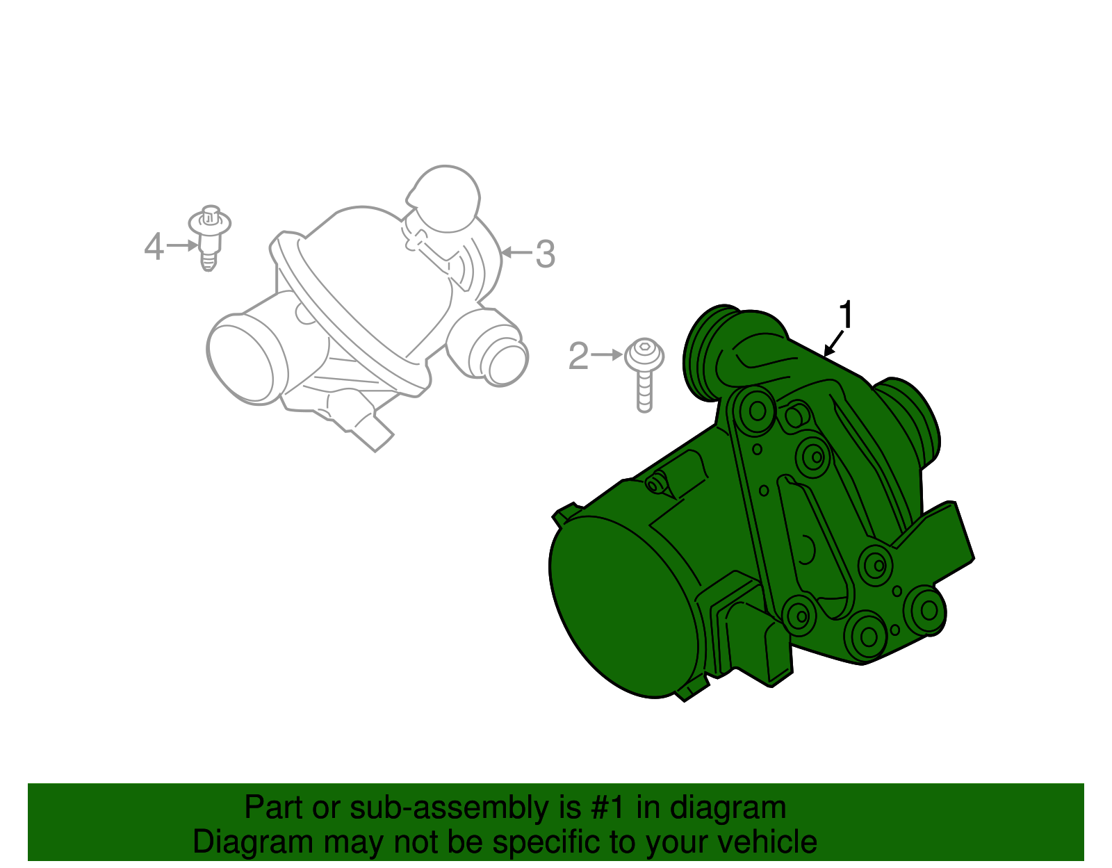 2011-2012 BMW Water Pump Assembly 11518635092 | OEM Parts Online
