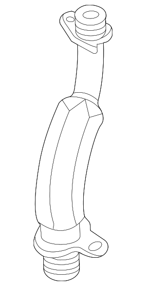 2019-2025 Audi Oil Return Tube 0P2-145-772-A | Audi OEM Parts Guy