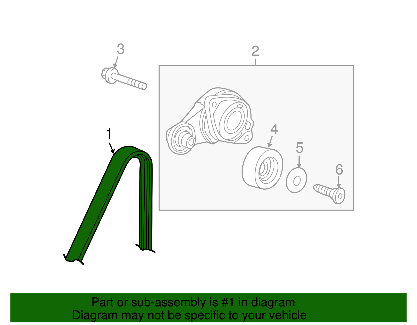 38920-RB0-004 - 2009-2013 Honda Fit - Belt Compressor (Mitsubishi ...