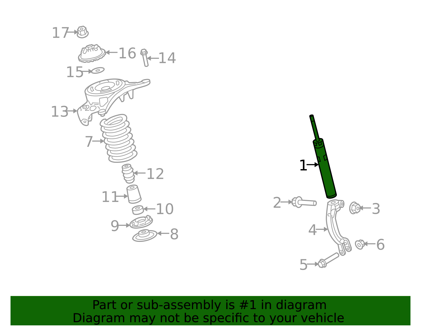 Shock Absorber Replacement – OEM Ride Comfort for Audi | AutoNation Parts