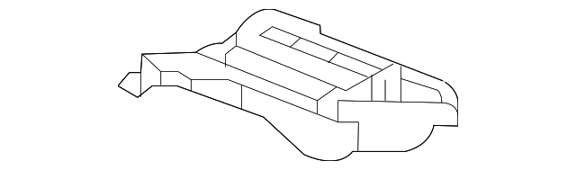 2021-2025 GM Passenger Side Underbody Rear Side Rail Outrigger 84258219 ...