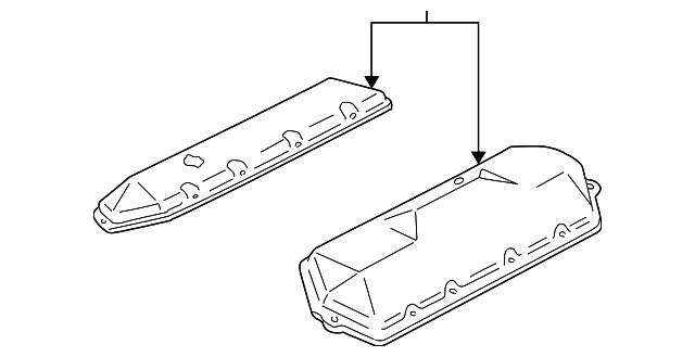 F6TZ-6582-BB - Valve Cover 1996-2003 Ford | Big 3 Auto Parts
