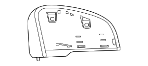 39793151 - Mirror Cover - 2019 2020 Volvo XC40 | Volvo OEM Parts Direct