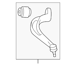 8W0-407-694-B - Rear Lower Control Arm 2016-2025 Audi | Audi OEM Parts Guy