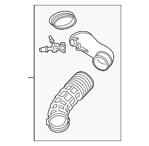 FB5Z-9B659-B - Inner Hose 2016-2019 Ford Explorer | Big 3 Auto Parts