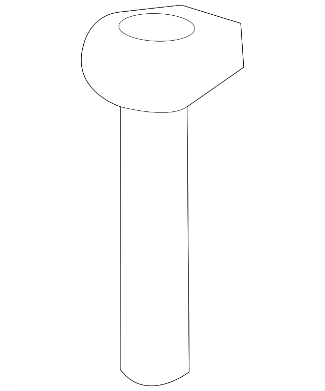 2015-2022 GM Jet Black Rear Driver Side Seat Head Restraint Guide ...