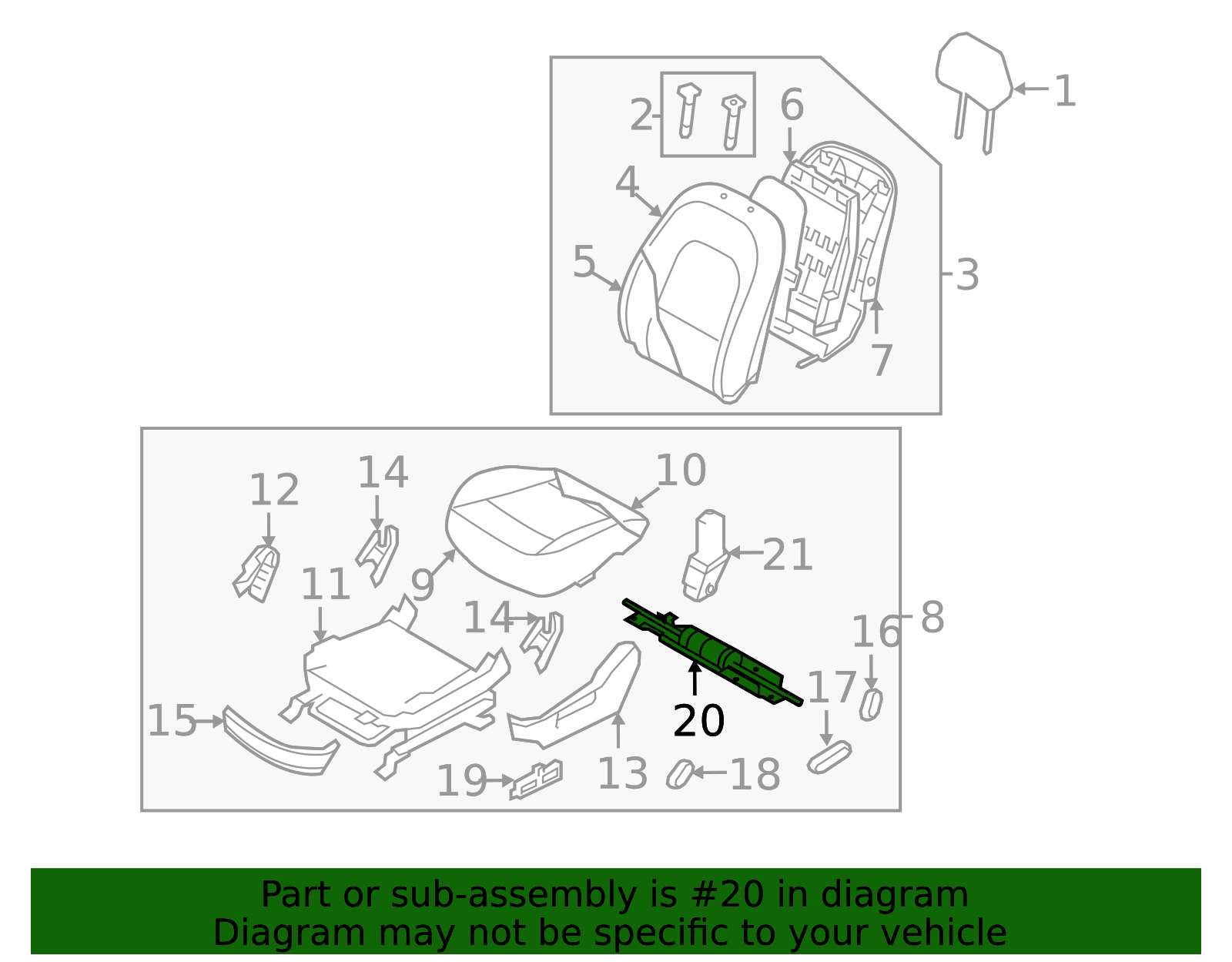 88509-3J100 - High-Quality Seat Motor for 2007-2012 Hyundai Veracruz ...