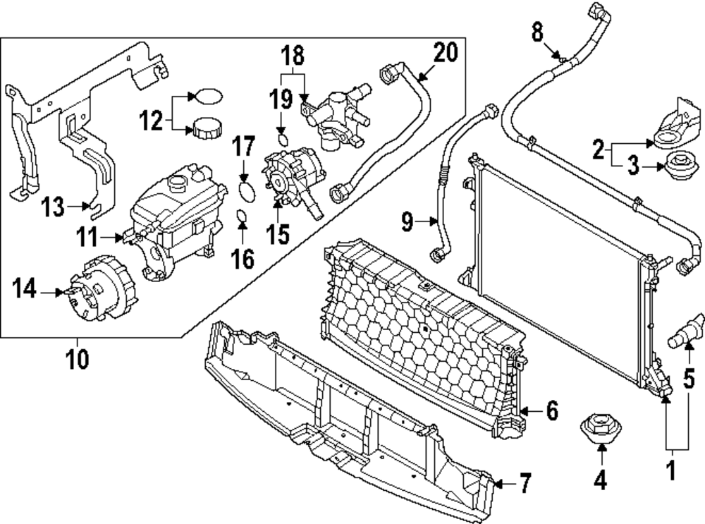 2023-2025 Hyundai Ioniq 6 Air Guide 29135-KL000 | MotorMotor