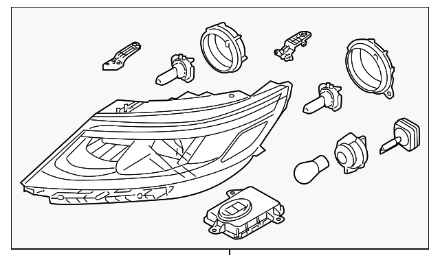 92102-1U800 - Composite Assembly 2014-2015 Kia Sorento | Kia.Parts Store