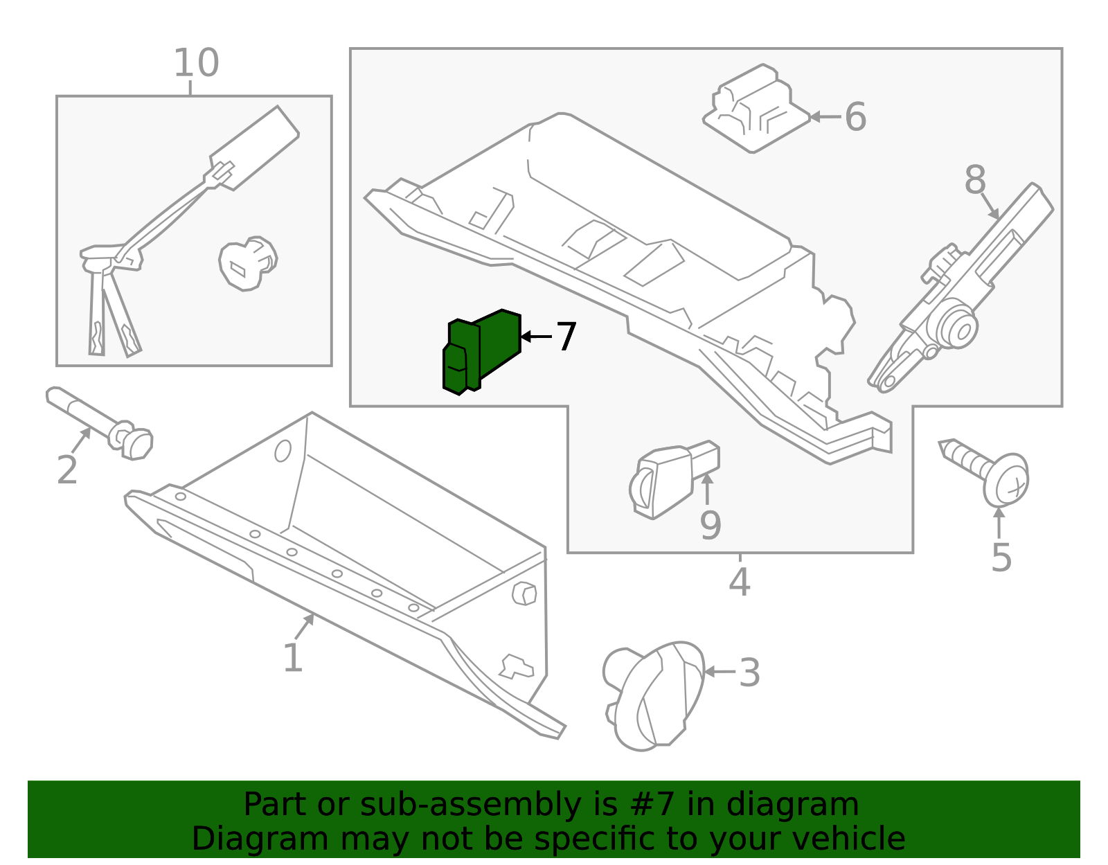2016-2025 Hyundai Trunk Lid Switch 93550-B1100 | MotorMotor