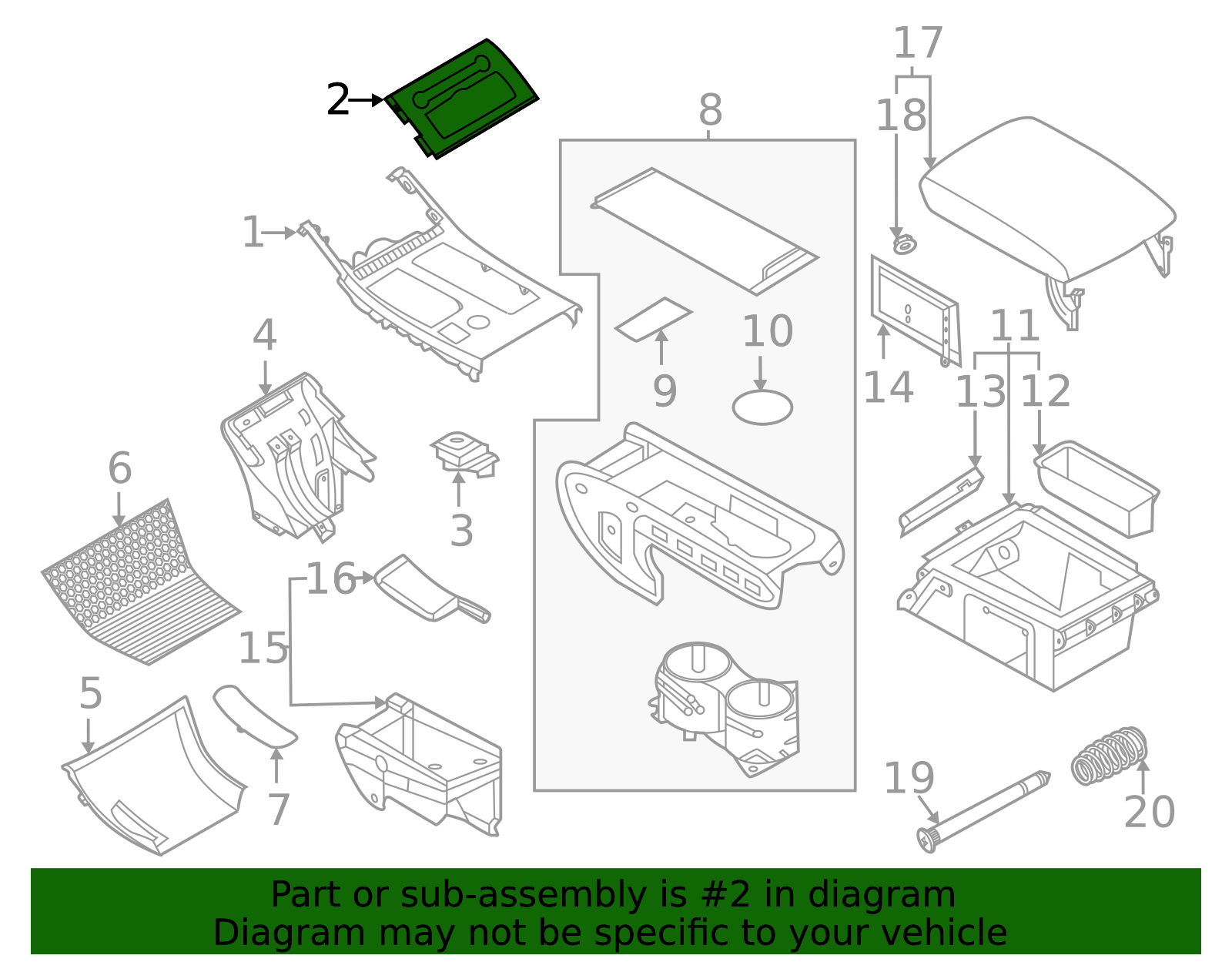 2020-2024 Lincoln Aviator Front Panel LC5Z-78045A76-AC | Ford OEM Parts ...