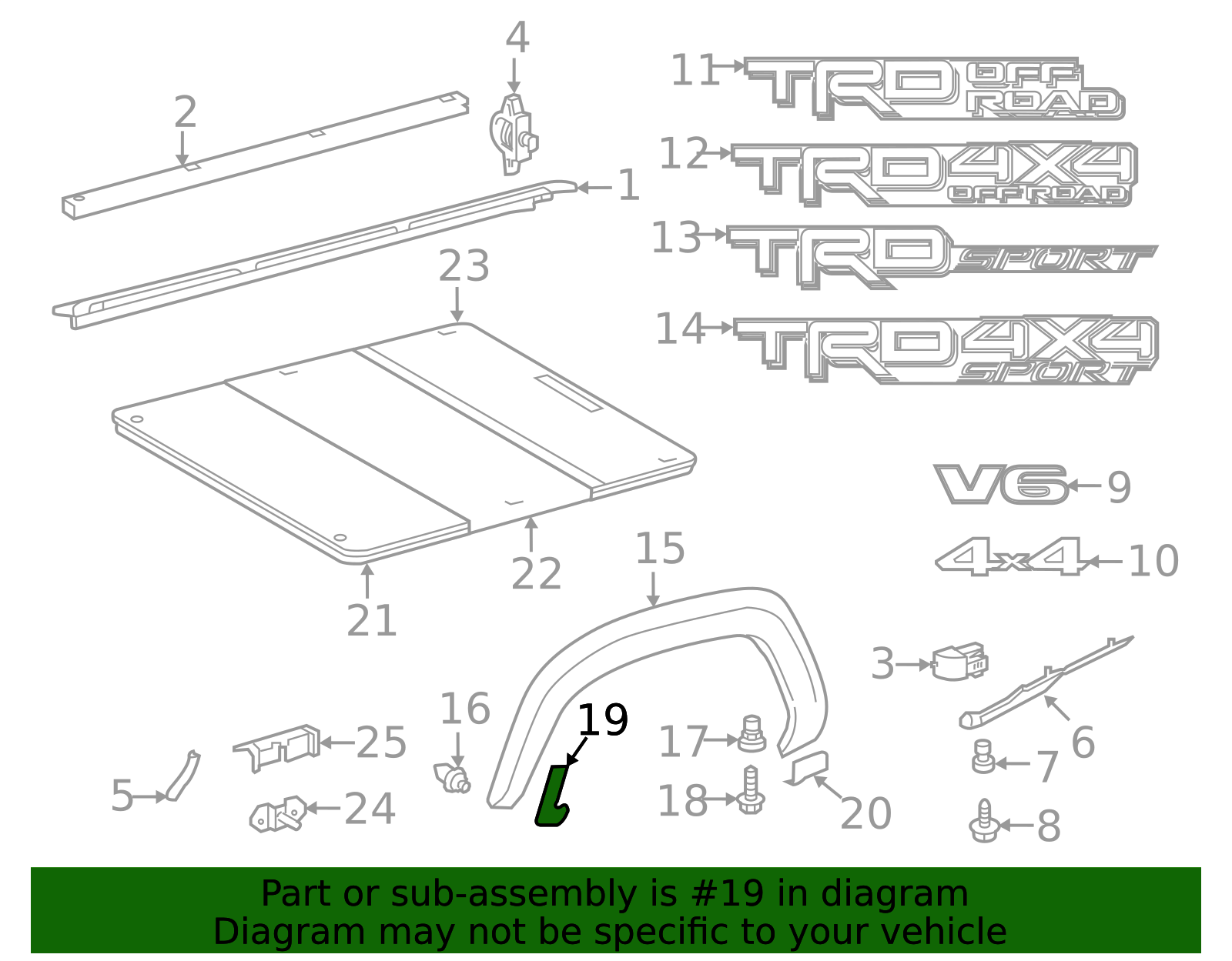 Wheel Opening Molding Protector 58744-04040 | OEM Parts Online