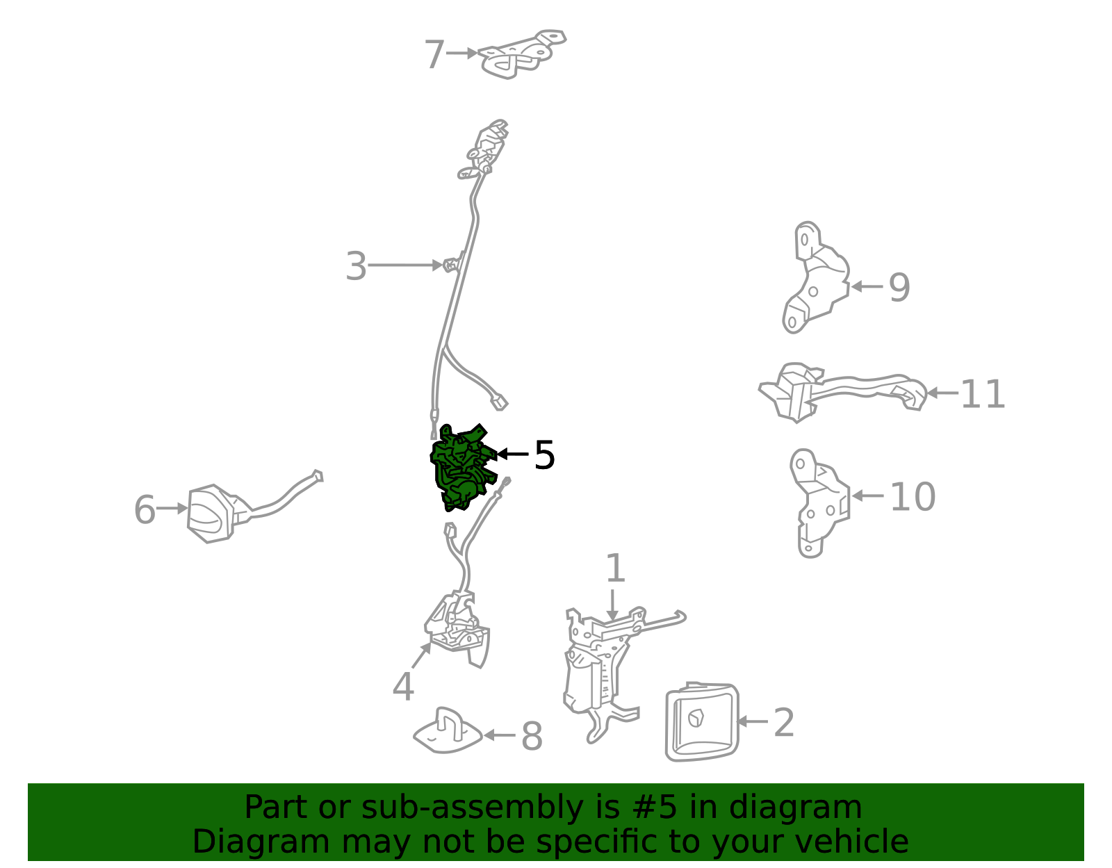 Genuine Toyota Lock Controller part# 69640-04010 for 2005-2023 Toyota ...