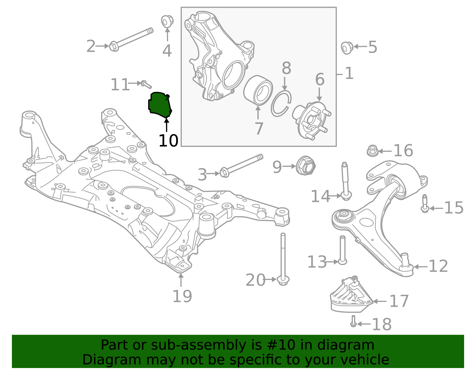 2020-2023 Land Rover Range Rover Evoque Cooling Duct LR129399 | OEM ...