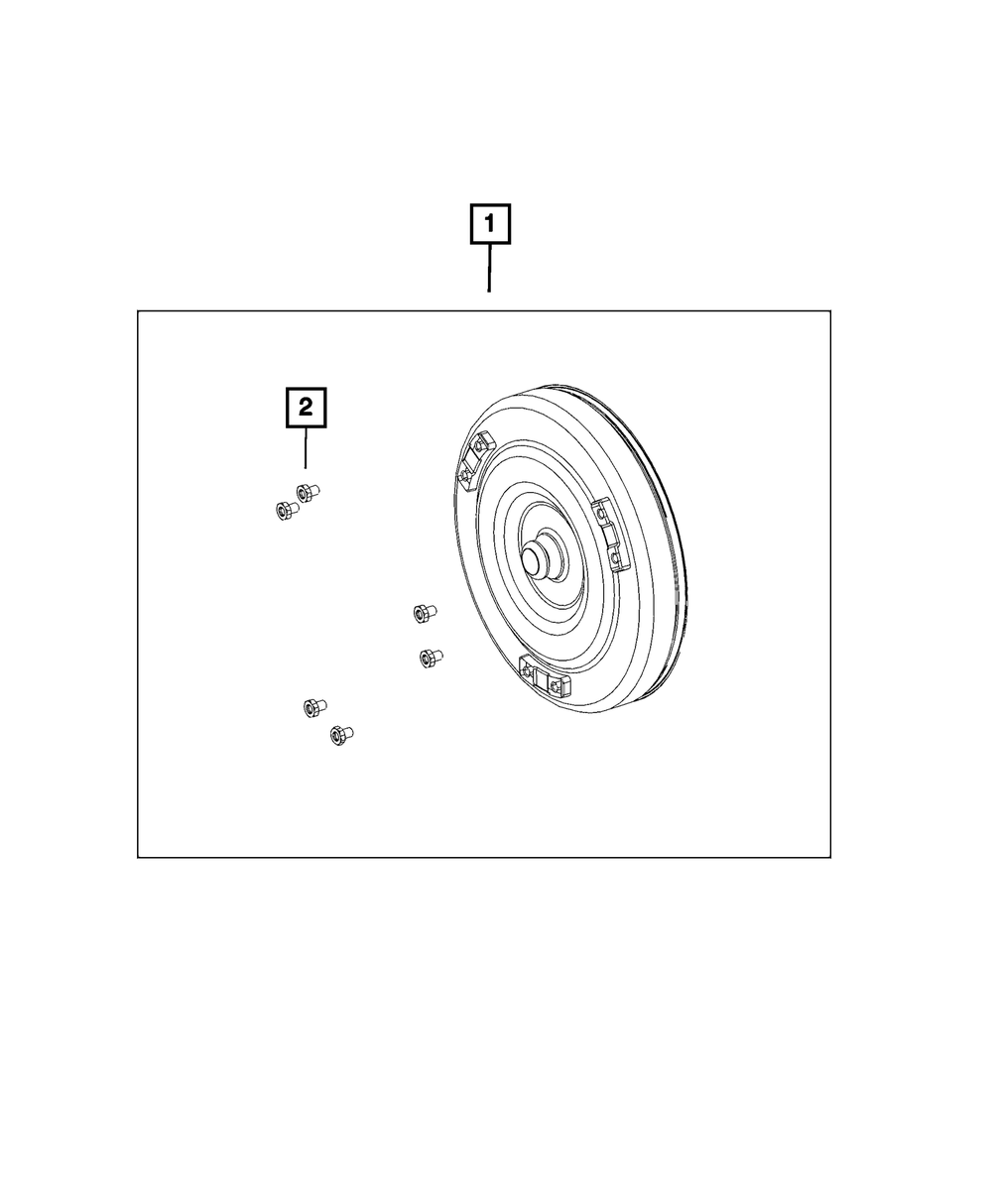 2001-2026 Mopar Torque Converter Bolt Set 6036809aa | TascaParts.com