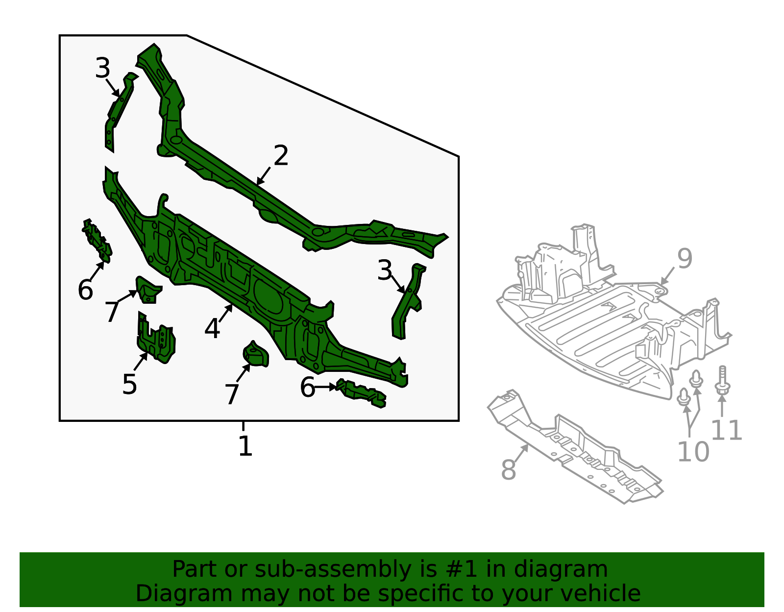 FE01-53-100G - High-Quality Radiator Support for 2004-2008 Mazda RX-8 ...