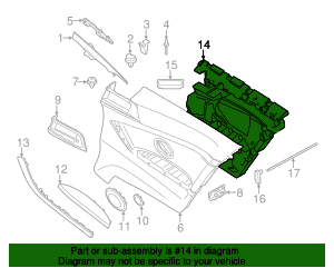 51-48-7-299-048 - Insulator Pad - 2014-2020 BMW | BMW Parts Exchange