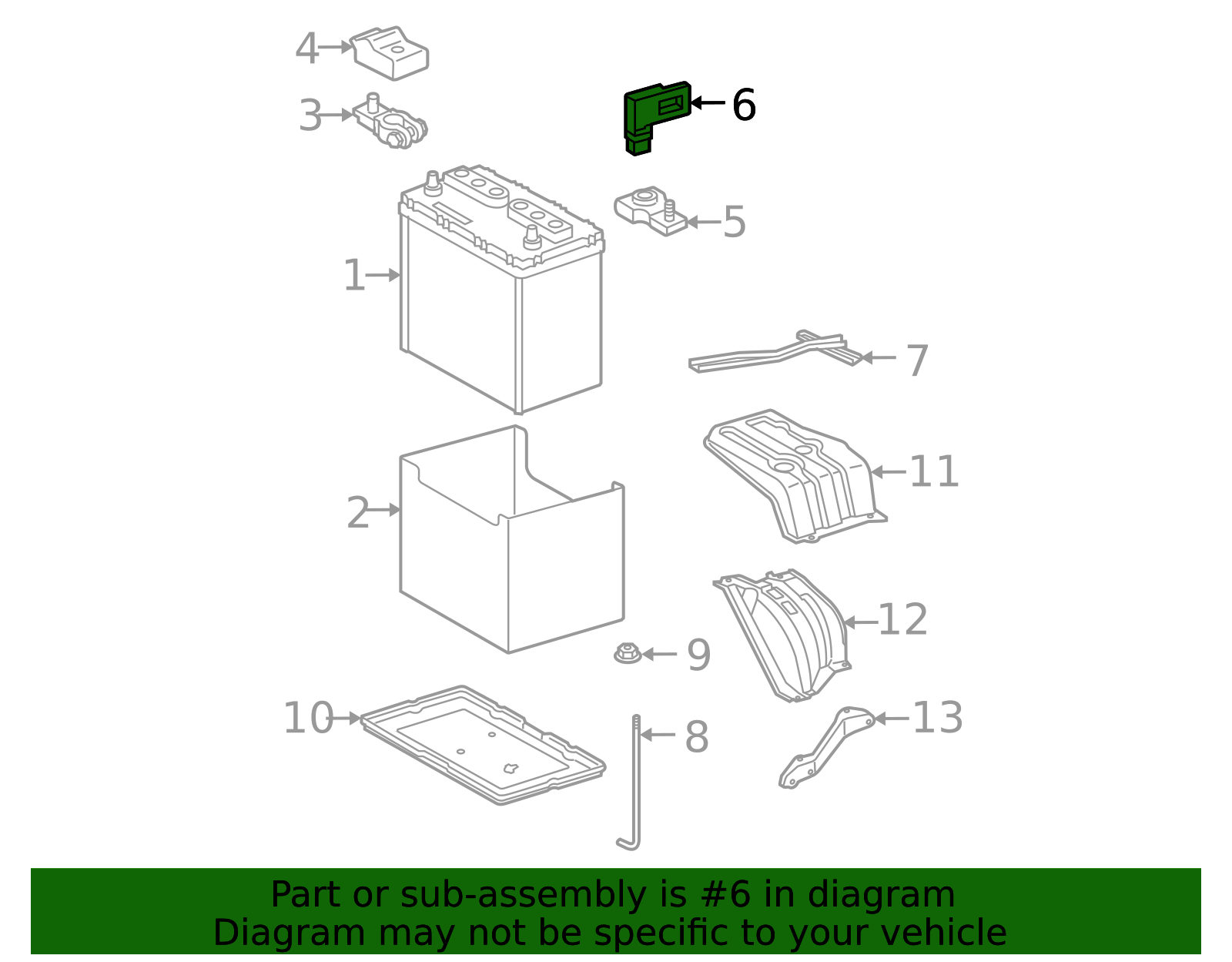 2006-2009 Toyota RAV4 Battery Current Sensor 28850-28040 | OEM Parts Online