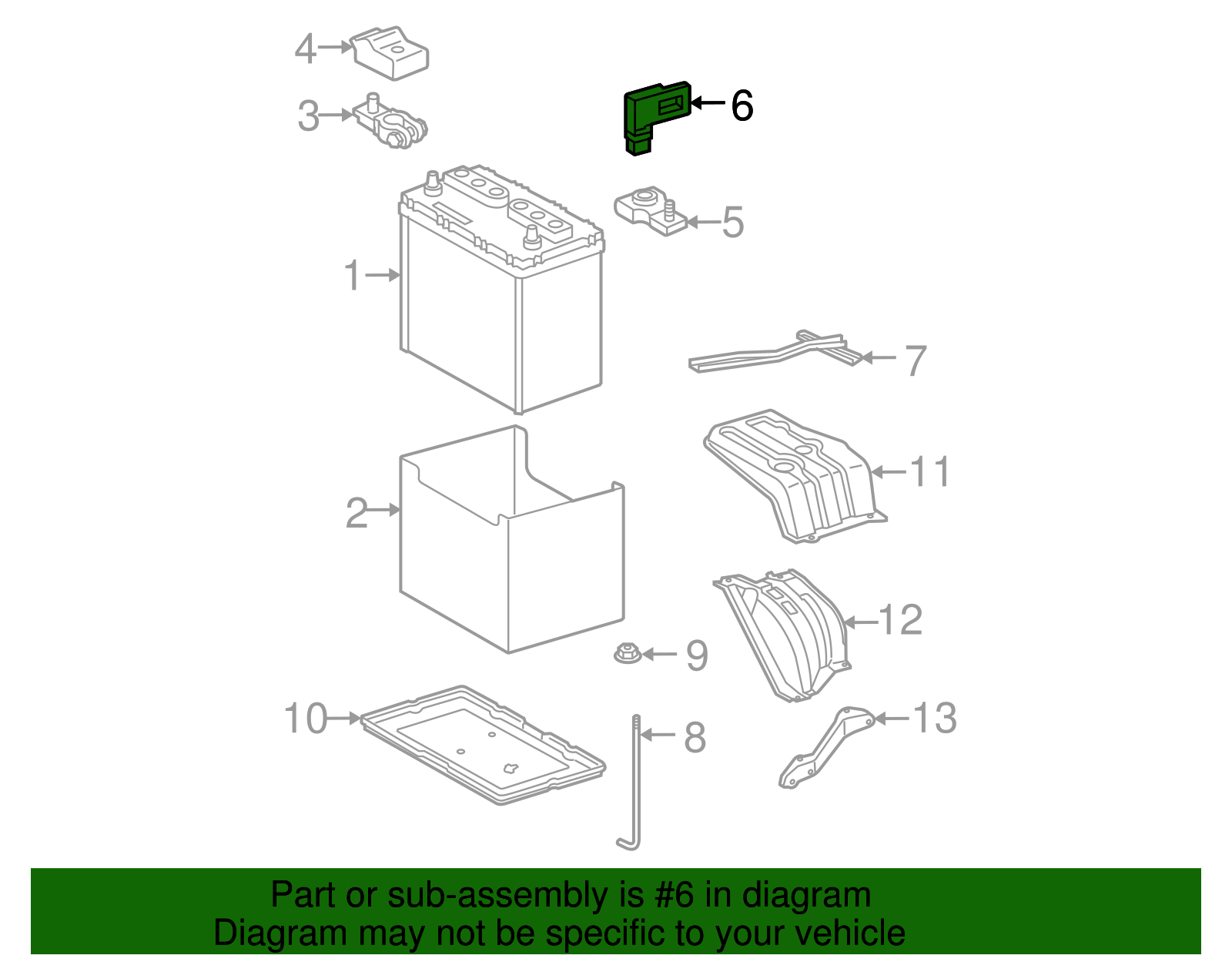 2006-2009 Toyota RAV4 Sensor 28850-28040 | Toyota Parts Center