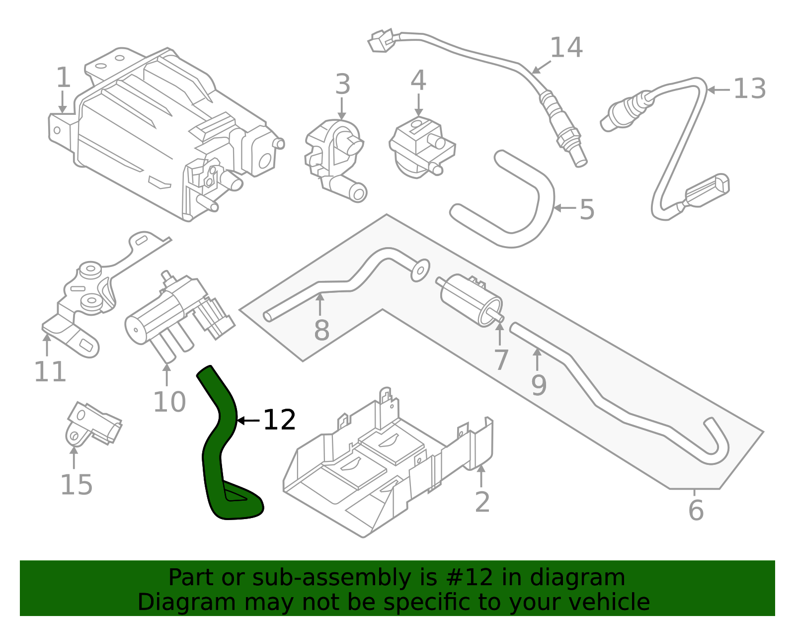 14912-6LB0A - 2020-2025 Nissan - Purge Line | Conicelli Nissan