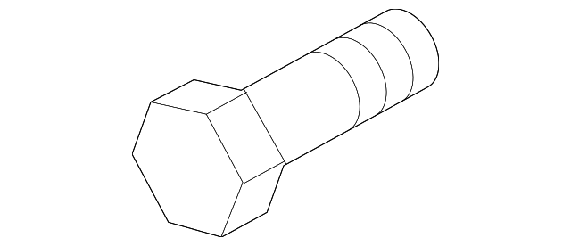 2007-2018 Audi Belt Tensioner Pulley Bolt N-106-408-01 | OEM Parts Online