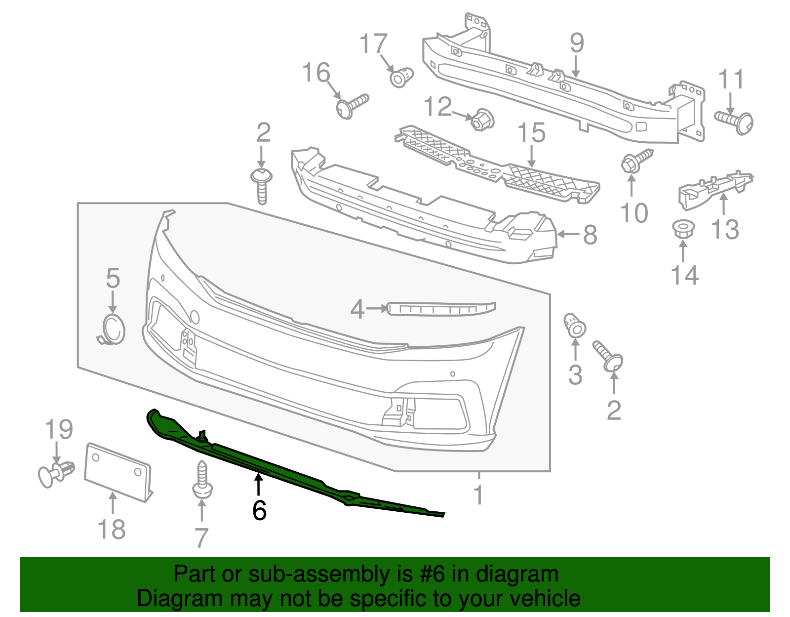 561-805-903-B-9B9 - Spoiler 2016-2019 Volkswagen Passat | Wolfsburg ...
